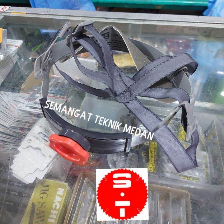 FAST TRACK FASTTRACK DALAMAN SAFETY HELMET HELM PROYEK KERJA PUTAR MSA ...
