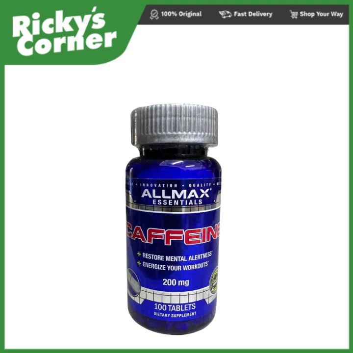 ALLMAX Nutrition Caffeine 200 mg 100 Tablets | Lazada PH