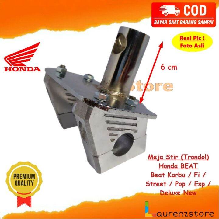 meja stir minimalis tapak trondol dudukan stang matic honda beat karbu ...
