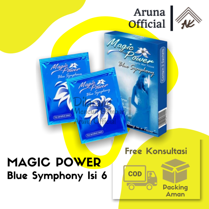 Tissue Magic / Tisu Magic / Magic Power Untuk Tahan Lama - Blue ...