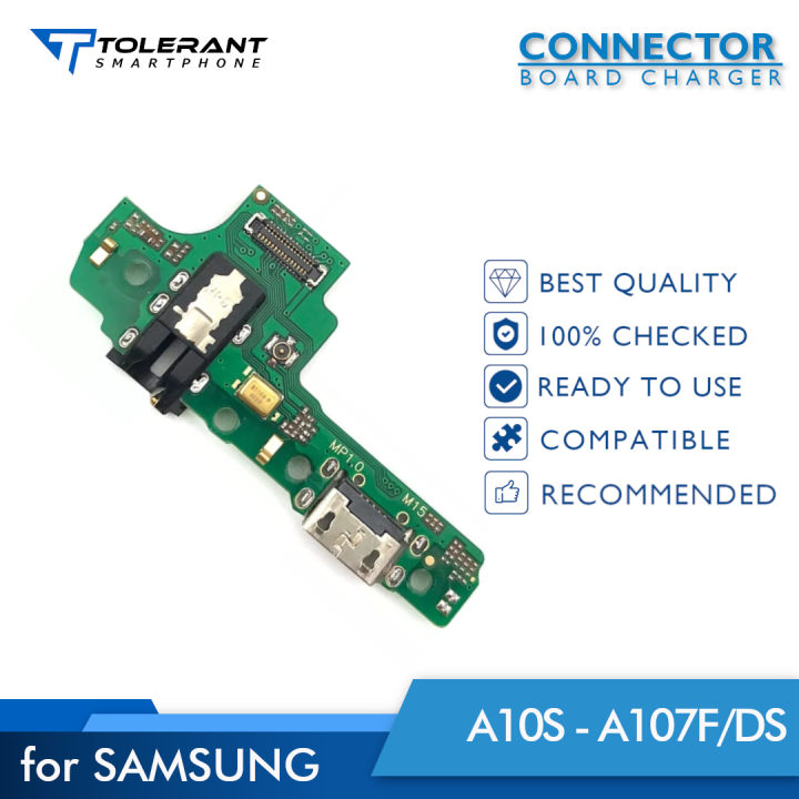 PAPAN PCB SAMSUNG A10s 2019 A107F CHARGER PORT USB CHARGING PLUG IN CONNECTOR FULLSET MIC DAN ...