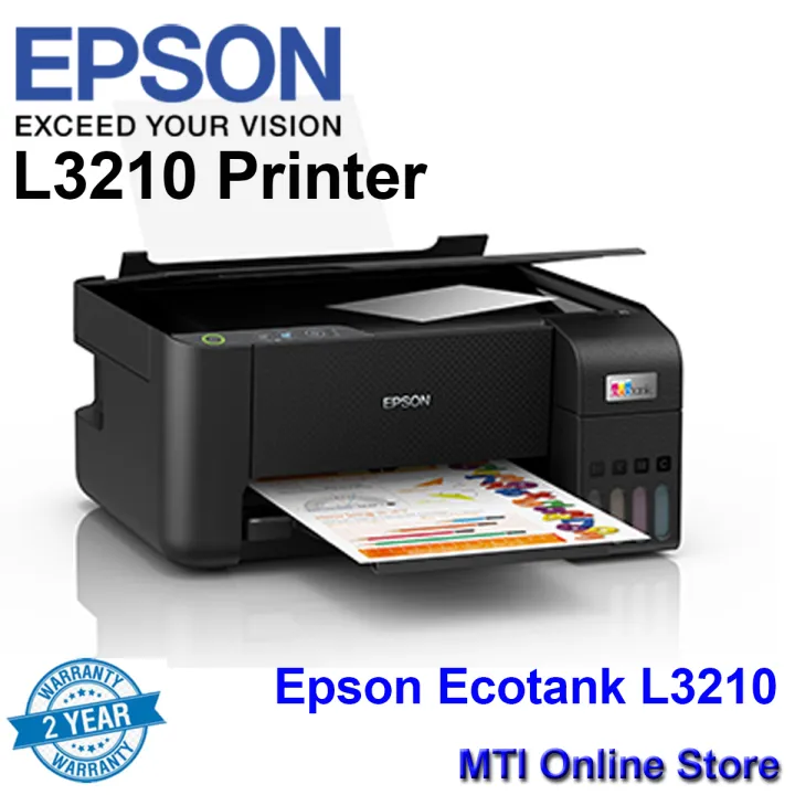 Epson EcoTank L3210 A4 All-in-One Ink Tank Printer | Lazada PH