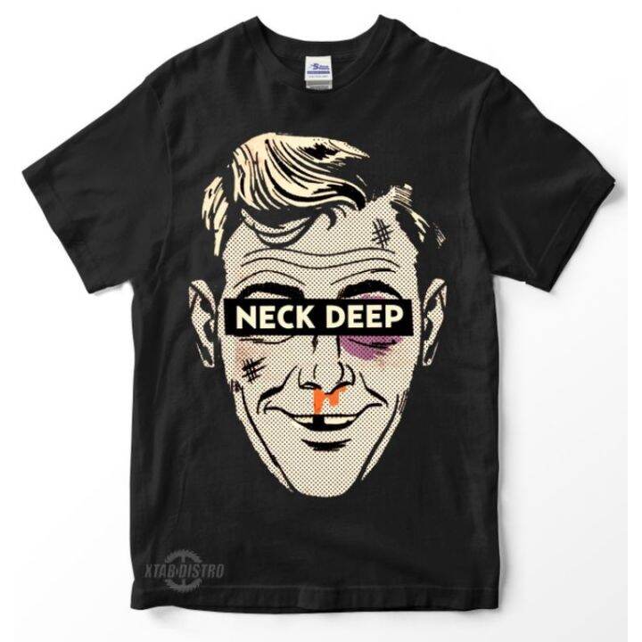 Neck DEEP band Shirt - NED / Premium Tshirt neckdeep / Oversized Music ...