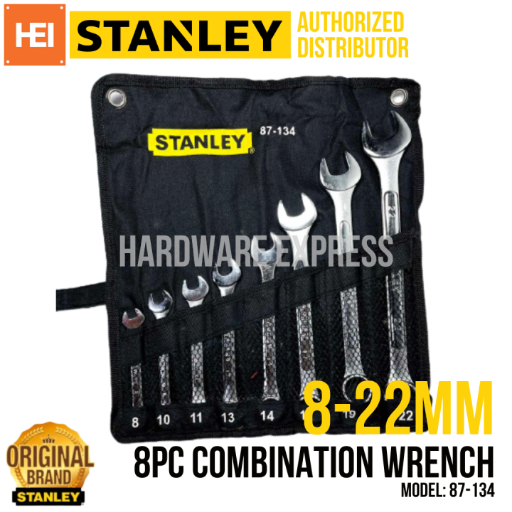 Stanley Challenger Combination Wrench Set 8-22mm 8pcs/set 87-134 ...