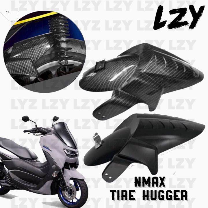 Nmax V1 V2 Rear Tire Hugger Fender Mudguard Mudflap Matte / Carbon ...