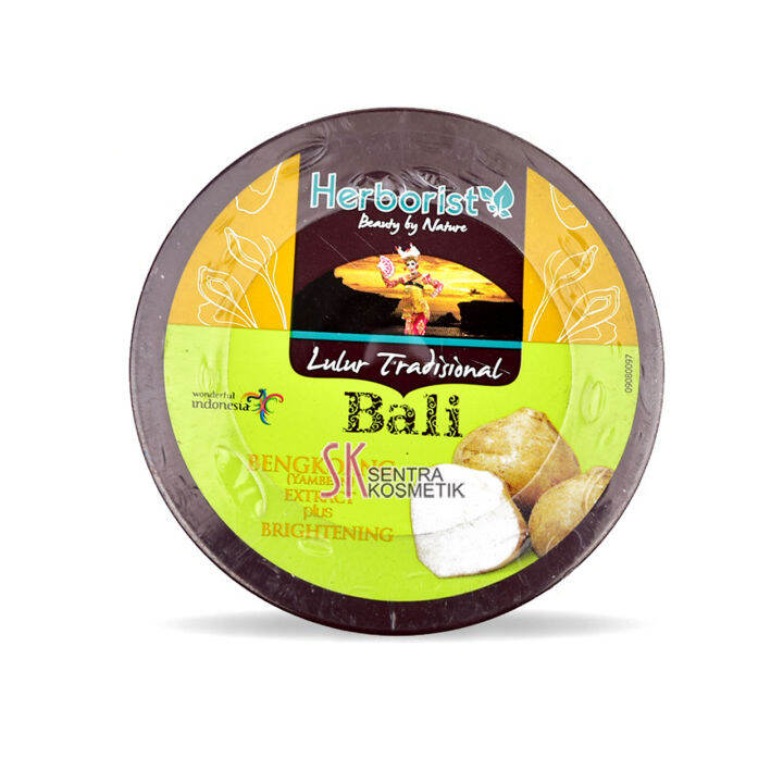 HERBORIST Lulur Tradisional Bali Bengkoang Extract Brightening | Lazada ...
