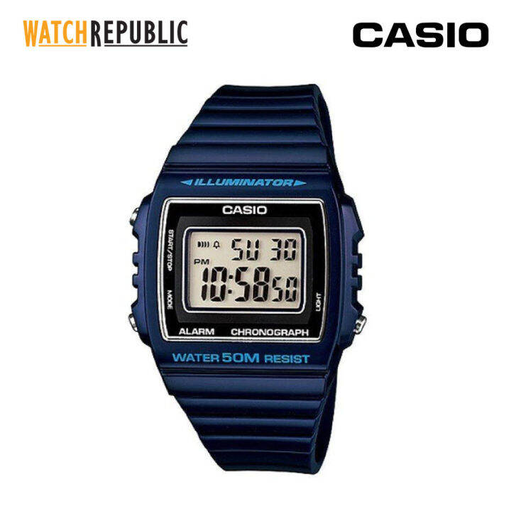 Casio Vintage Blue Resin Digital Watch For Unisex CW-215H-2AVDF | Lazada PH