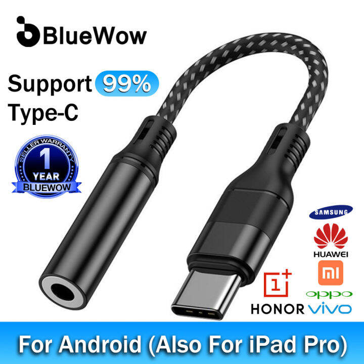 【For Android】USB Type C to 3.5mm AUX Jack, Audio Adapter for Andriod ...