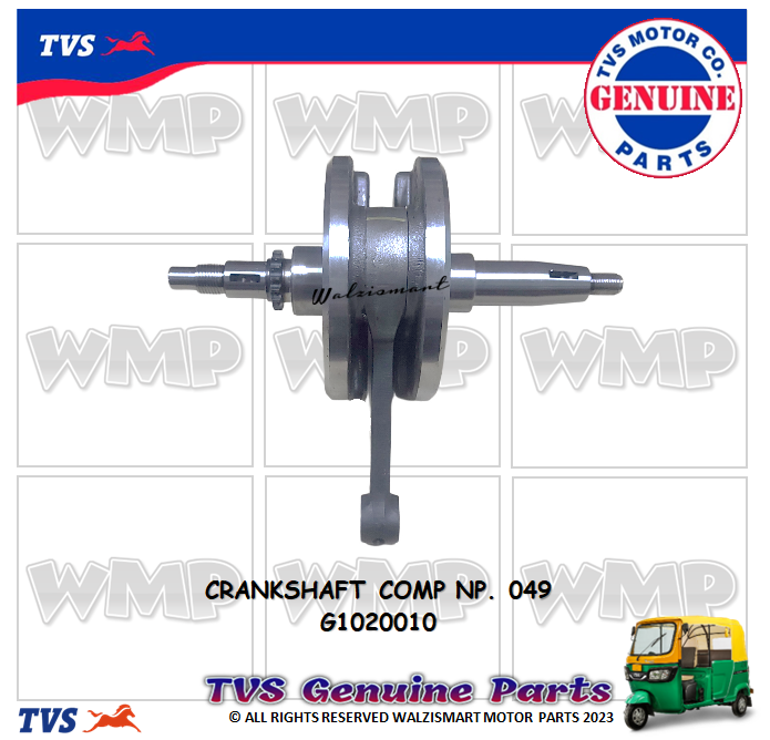 Crankshaft Comp. NP.049 (G1020010) TVS King Genuine Parts | Lazada PH