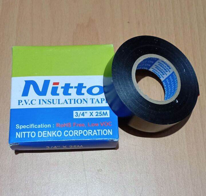 ISOLASI NITTO 250 Pcs / ISOLASI LISTRIK / SOLASI NITO | Lazada Indonesia