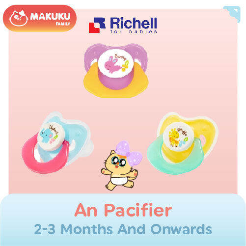 Richell An Pacifier 2-3 Months And Onwards | Lazada Indonesia