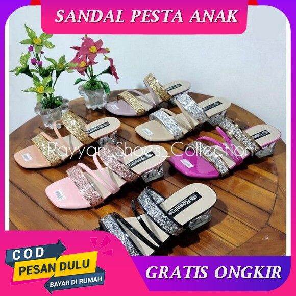 Heels Anak Perempuan 2022 High Hels Simple Kekinian Kondangan Import ...