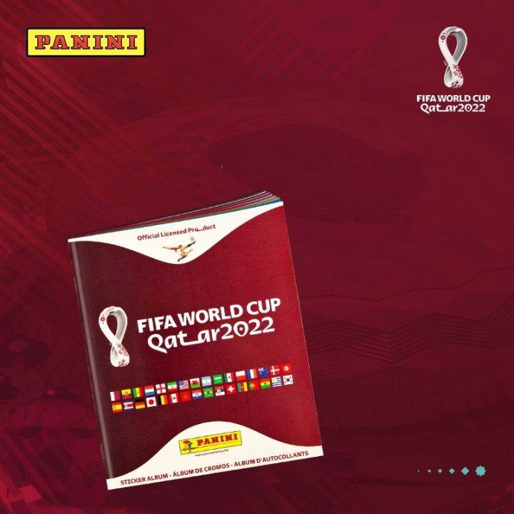 2022 Qatar World Cup Sticker Album PANINI Official Genuine Sticker ...