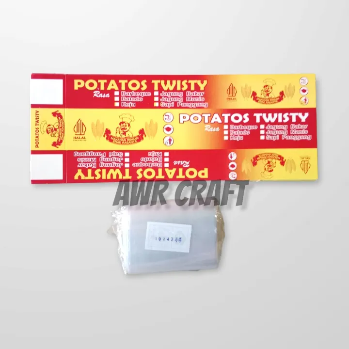 Promo Kertas Kentang Spiral dan Plastik // Kemasan Kentang Ulir dan ...