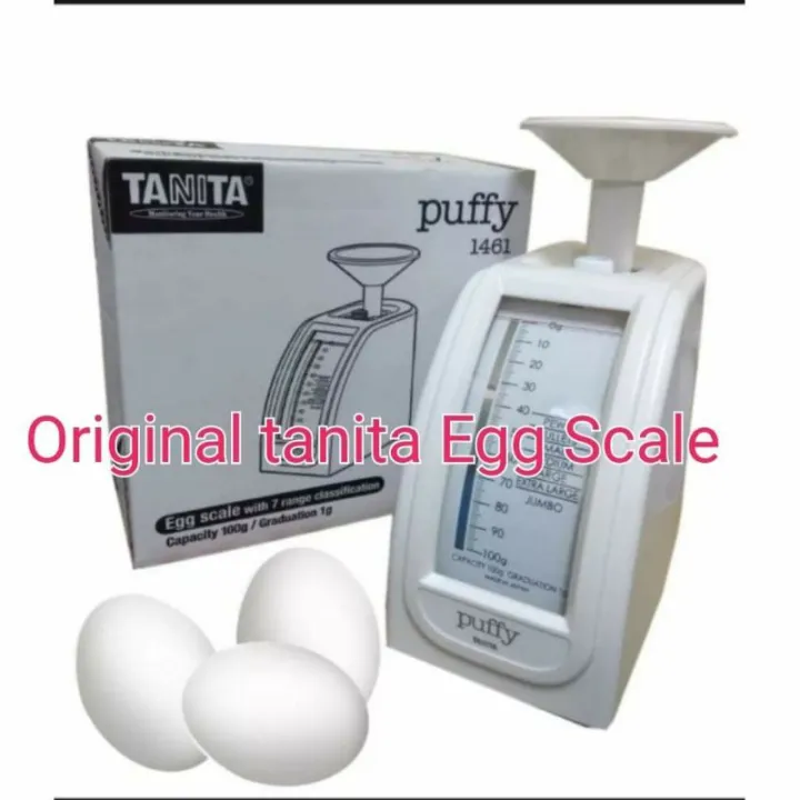 weighing scale TANITA EGG SCALE puffy scale ORIGINAL JAPAN | Lazada PH
