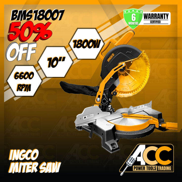 Ingco BMS18007 Miter Saw 1800W | Lazada PH