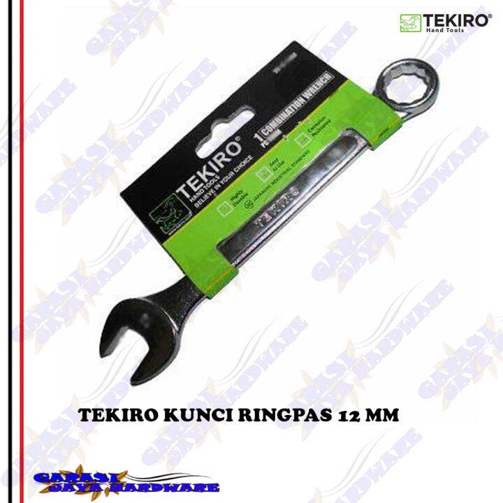 TEKIRO Kunci RingPas 12 mm berkualitas Tekiro Ring Pas 12mm Original ...
