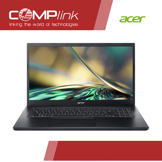 Acer Aspire 7 A715-76G-5188 Black Intel Core i5 12450H 8GB DDR4 512SSD 4GB RTX2050 15.6" FHD IPS ...