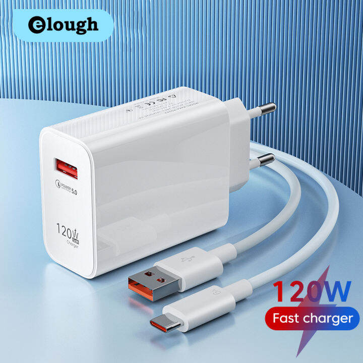 Elough 10A 120W USB Charger Fast Charging Charger Adapter For Huawei ...