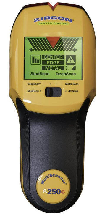 Zircon MultiScanner A250c Electronic Wall Scanner with Multicolor ...