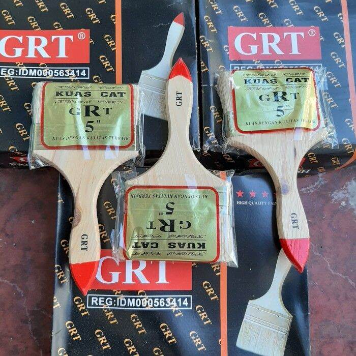 Kuas cat 5 inch,kuas cat kayu 5 dim,kuas 5 in | Lazada Indonesia