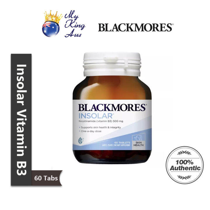 Blackmores Insolar Skin Health Vitamin B3 60 Tablets [My King AUS] | Lazada