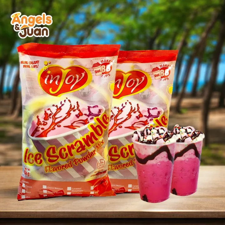 Injoy Pinoy Scramble Powder Plain Original Flavor 1kg | Lazada PH