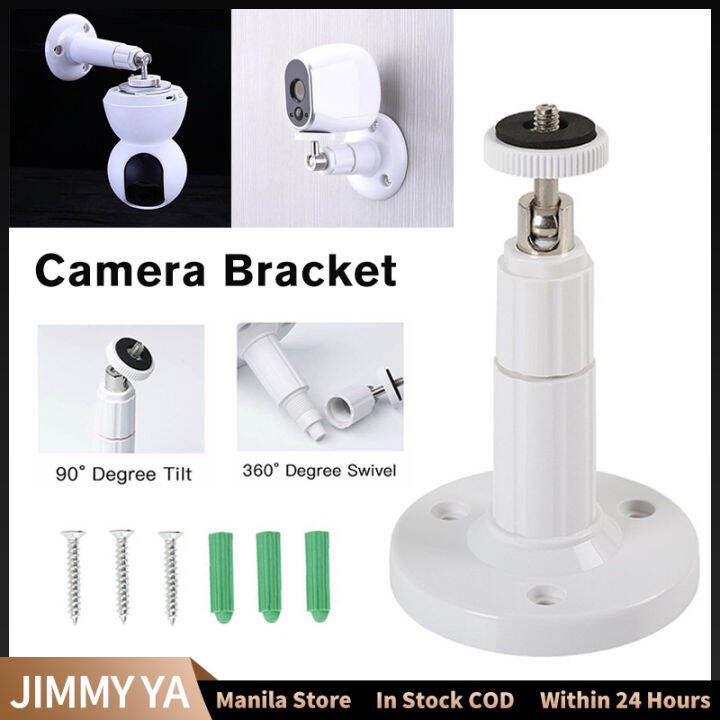 360 Degree Swivel Camera Bracket Wall Mount Security Camera Support ...