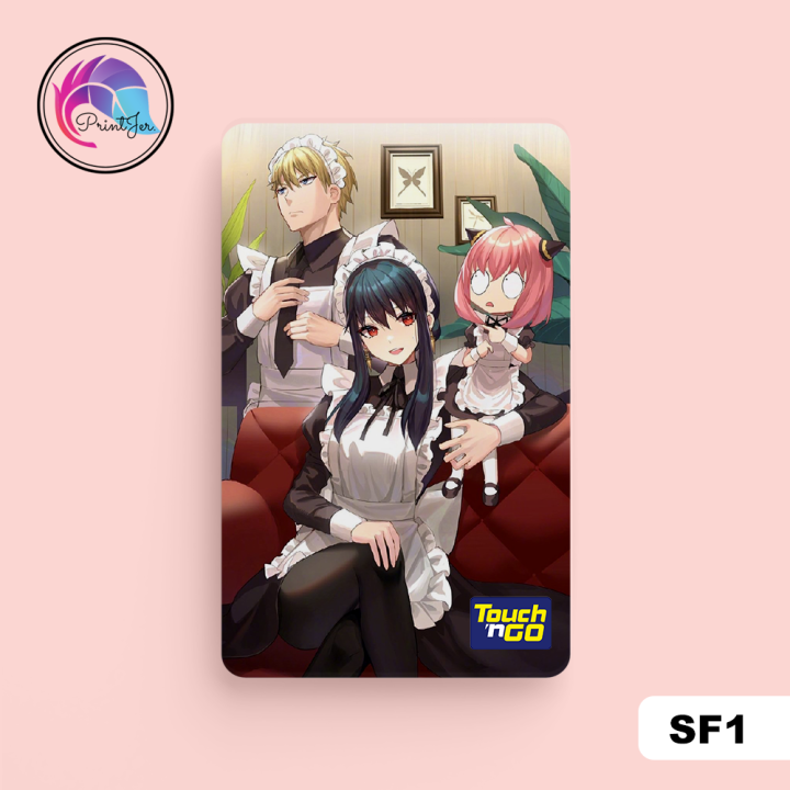 SPY x FAMILY ( SERIES 1 ) - Touch n Go Card Sticker Cover (Waterproof, High Quality) ,TNG CARD ...