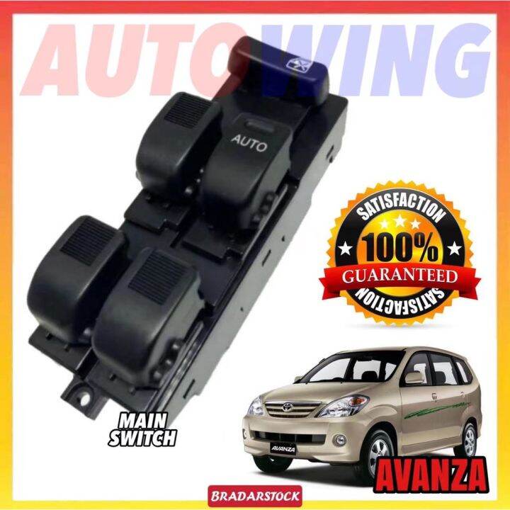 TOYOTA AVANZA WINDOW MASTER MAIN SWITCH Car OEM Spare Parts Power ...