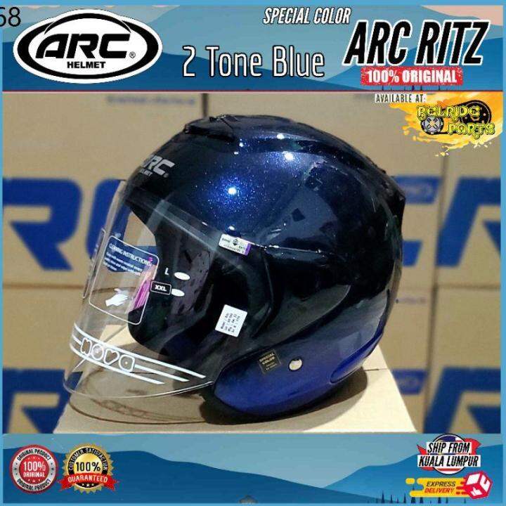 Helm motor ARC Ritz 2 Tone New 2022 Special Color Original ARC Helmet ...