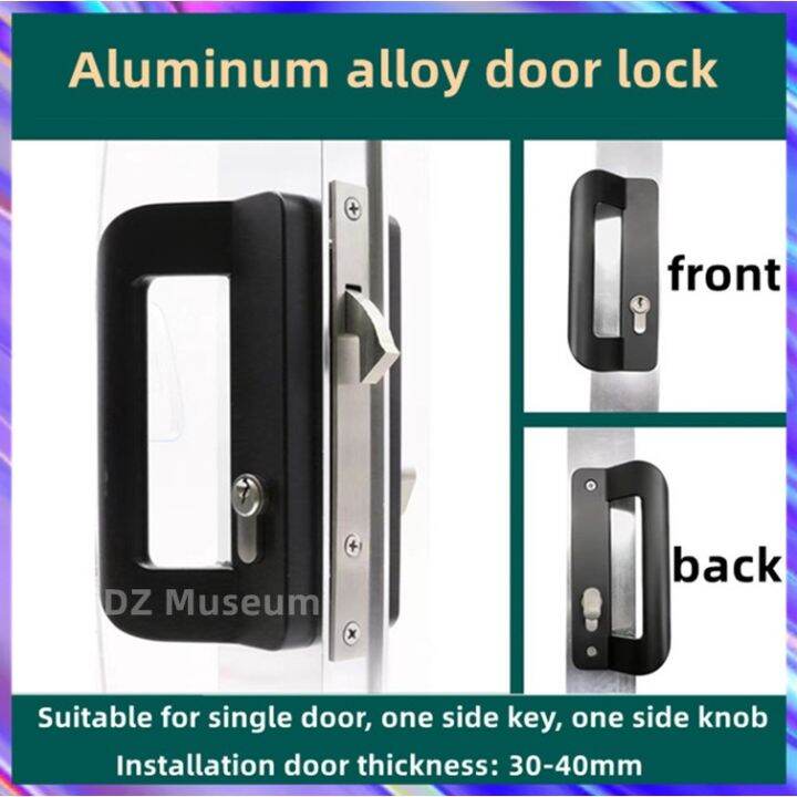 【High Quality】 New aluminum798/900 sliding door lock aluminum frame ...
