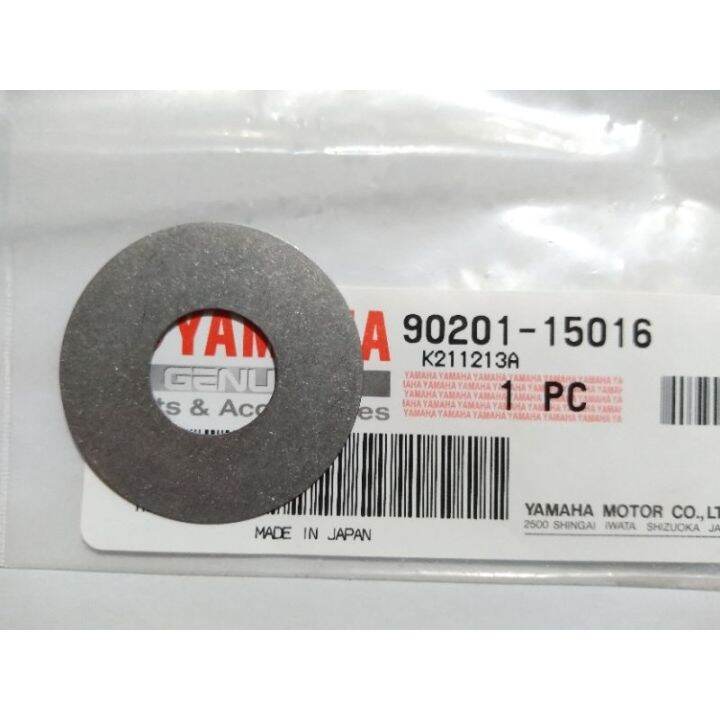 Genuine Yamaha Mio Sporty Main Axle Washer Plate 2 90201-15016 | Lazada PH