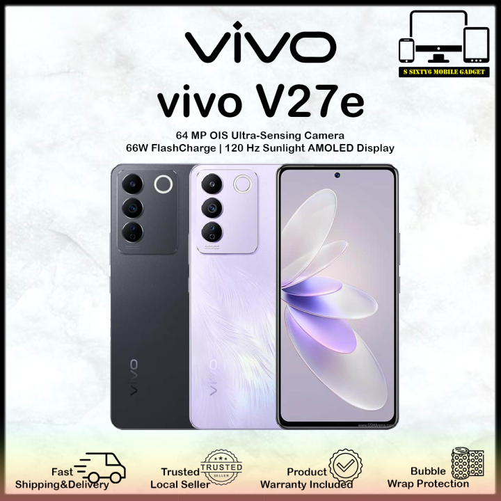 vivo V27e | 8GB+256GB | 64 MP OIS Ultra-Sensing Camera 66W FlashCharge ...