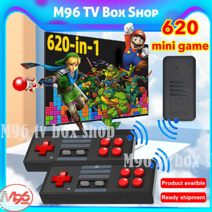 New 2021 game boy 2 players game box 620 mini Game Console 600 games ...