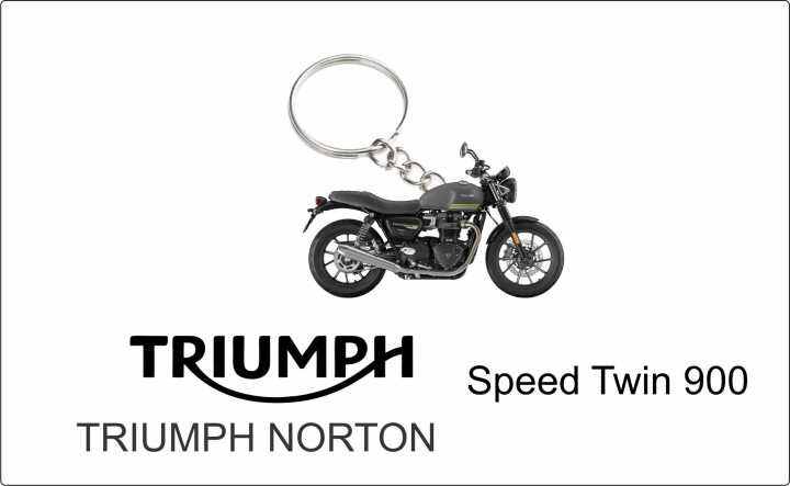 TRIUMPH speed twin 900 keychain 2d | Lazada