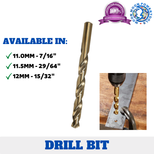 High Speed Steel Drill Bit 11mm - 12mm for Metal HEAVY DUTY sold per ...