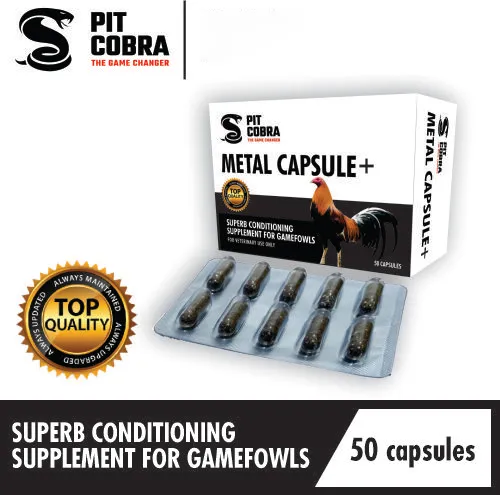 Pit Cobra Metal Capsule + - sold per box (50 capsules) - PitCobra ...