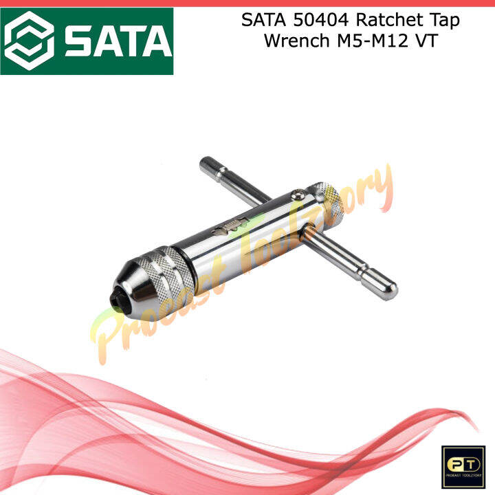 SATA 50404 Ratchet Tap Wrench M5-M12 VT | Lazada