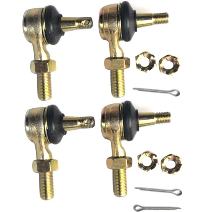 2Set ATV Upper and Lower Ball Joint Tie Rod Ball Joint Kit for Yamaha ...