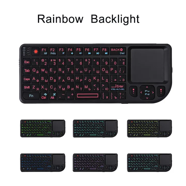 Mini 2.4G RF Wireless Keyboard Spanish French Russian English Keyboard ...