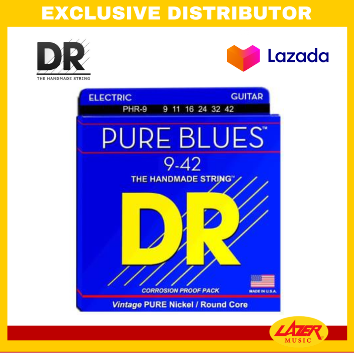 DR PHR-942 Pure Blues Nickel Elec.Str-G9-42 (PHR-942) | Lazada PH