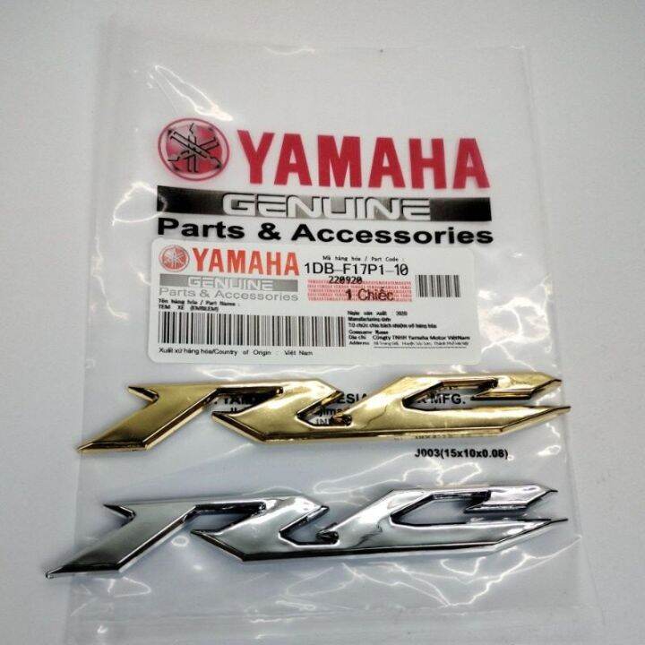 YAMAHA LOGO STICKER RC EMBLEM RC VIETNAM Y15ZR COVER SET EMBLEM | Lazada