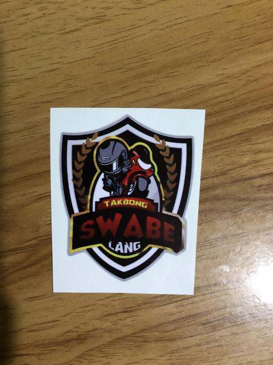 TAKBONG SWABE LANG 3.5 INCH GLOSSY STICKER BY MMA ENTERPRISE | Lazada PH