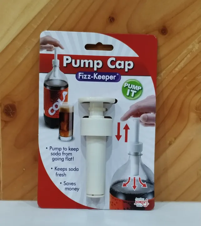 Jokari Fizz Pump Cap Fizz Keeper for soda and carbonated drinks | Lazada PH