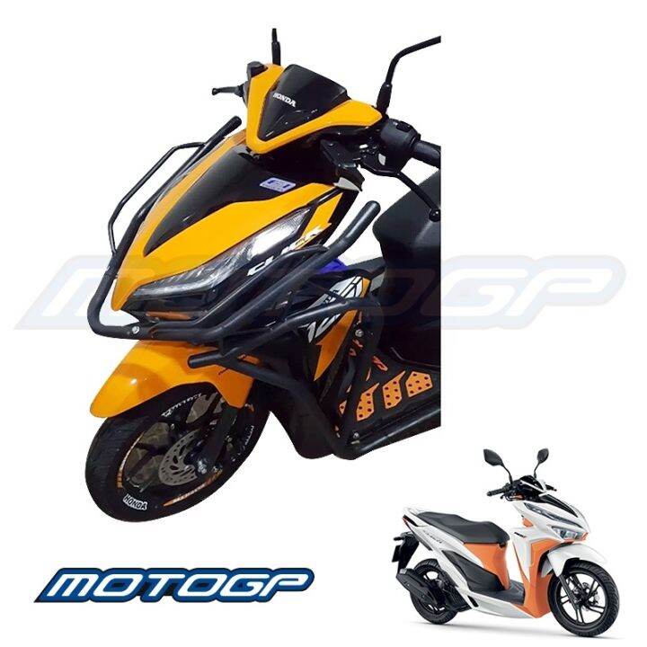 1 Set Alloy Full Armor Crash Guard FOR HONDA CLICK v2 125i 150i GAME ...