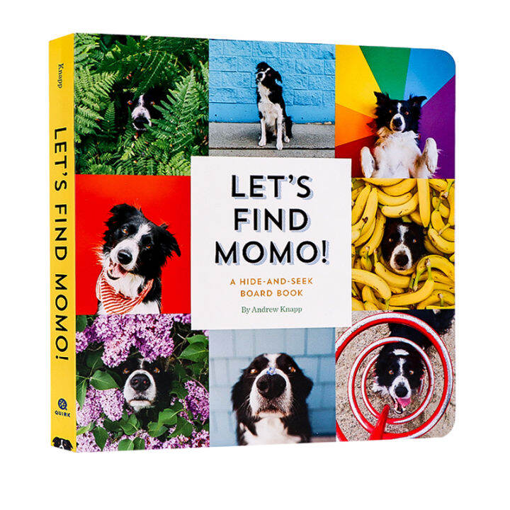 Pre sale of English original let' S find Momo let's find Momo Dog ...