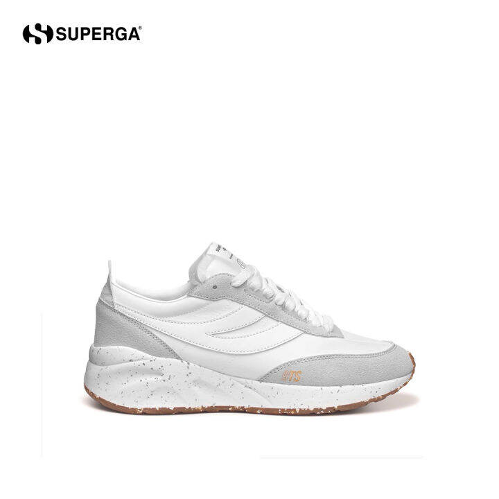 Superga 4089 Training 9TS Slim Vegan Faux Leather Men's Sneakers White ...