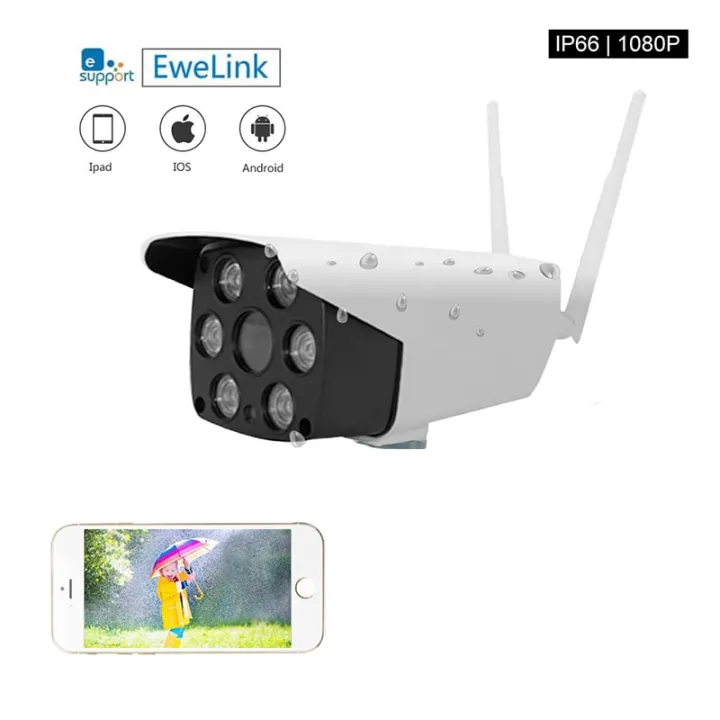 EWeLink Waterproof IP Camera Smart IOT Camera 1080P Outdoor two-way ...