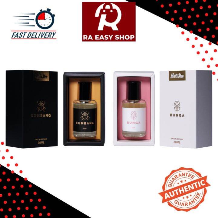 Minyak Wangi Viral Mistixmen Perfume Bunga & Kumbang Limited Edition ...